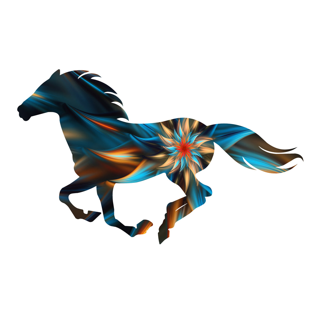 Horse Metal Art Patterns