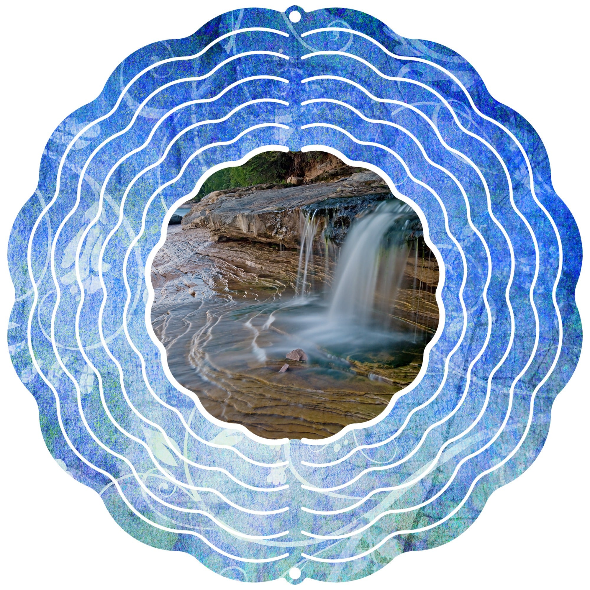 Cascade Wind SpinnerOur outdoor metal yard art has always been among o ...