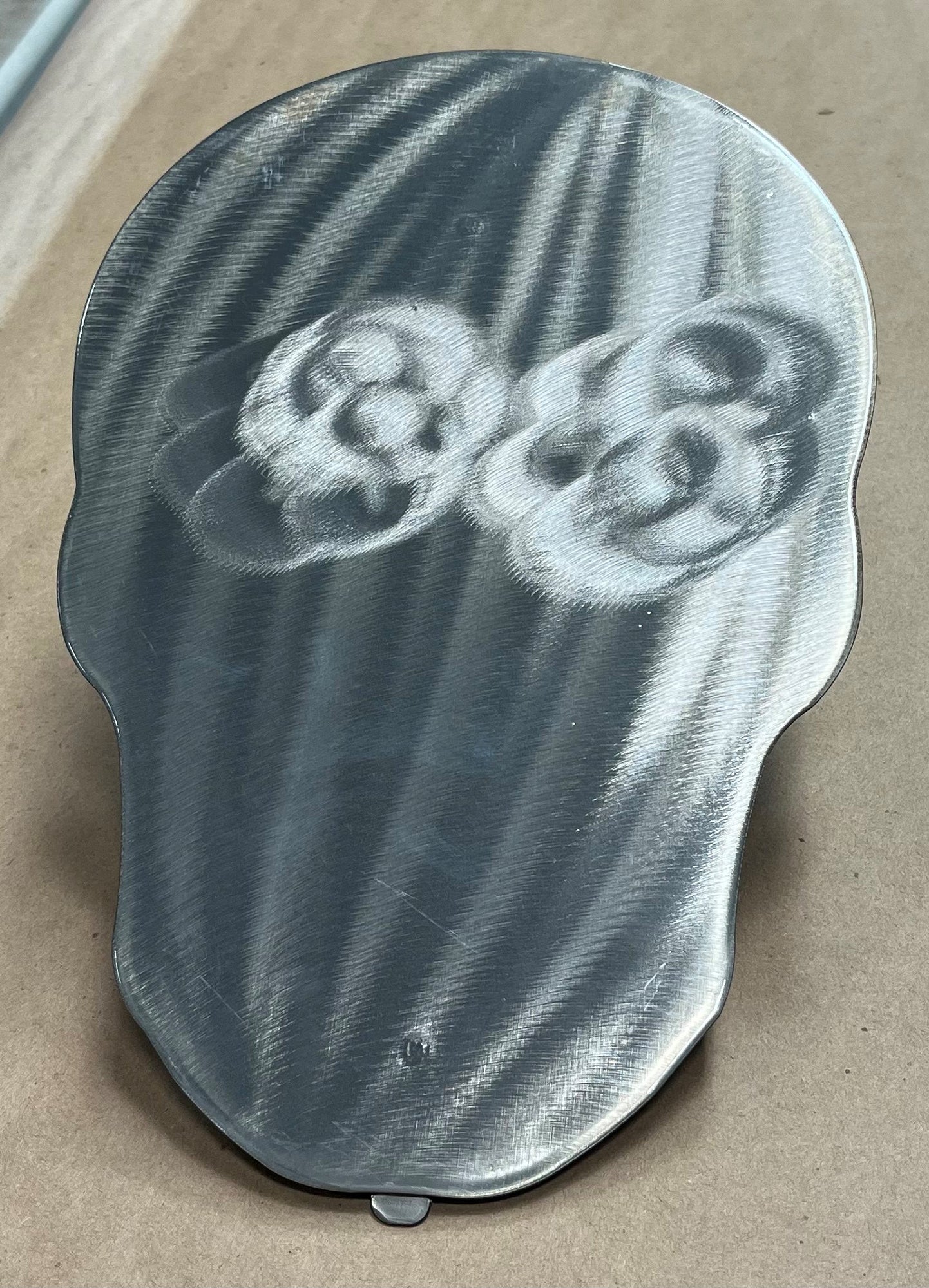 Grind Sugar Skull Blank – Metal Art Maker